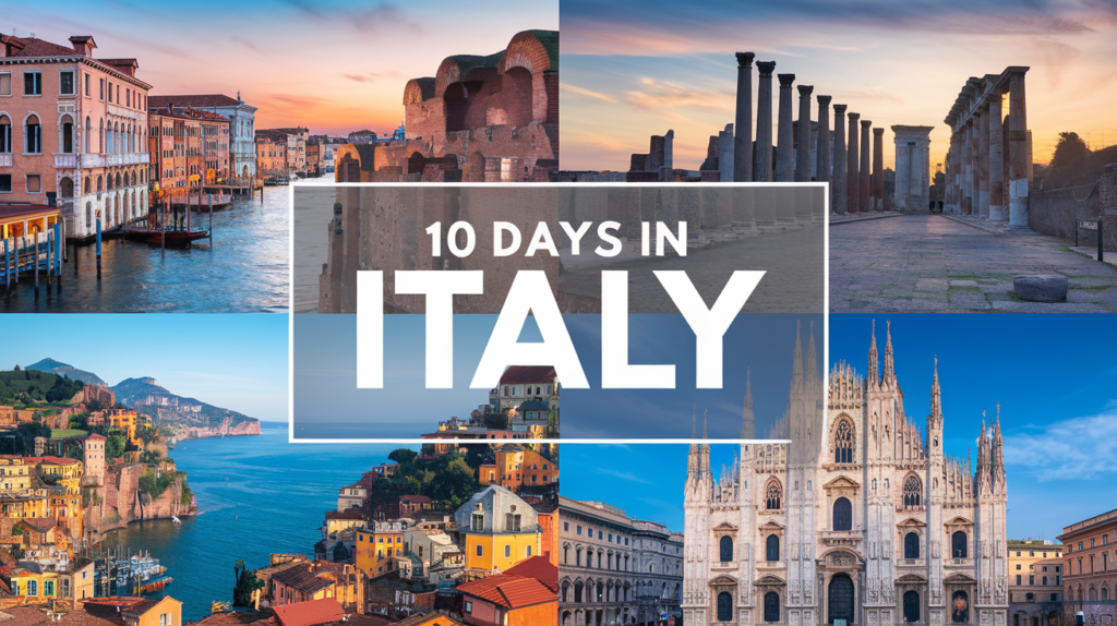 How to Plan the Perfect 10 Days in Italy: A Detailed Itinerary - Food ...
