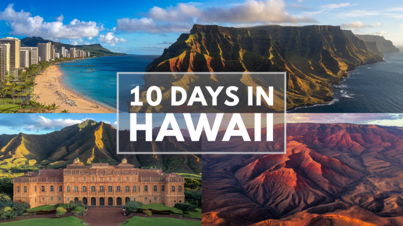 How to Plan the Perfect 10 Days in Hawaii: A Detailed Itinerary - Food ...